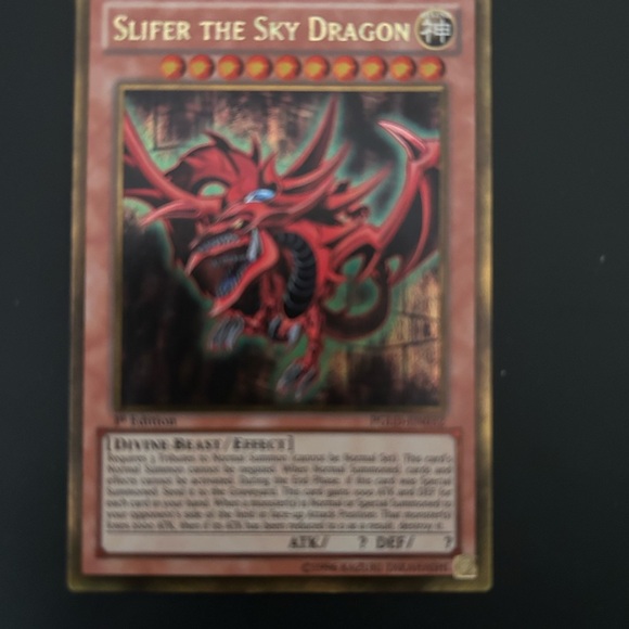 youglho | Other | Slifer The Sky Dragon Card Red | Poshmark